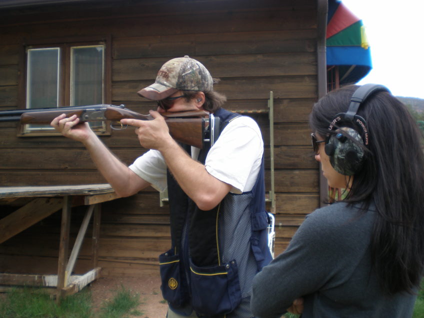 Shotgun, Pistol, Rifle - Aspen Outdoor Shooting Activity - Clay Targets
